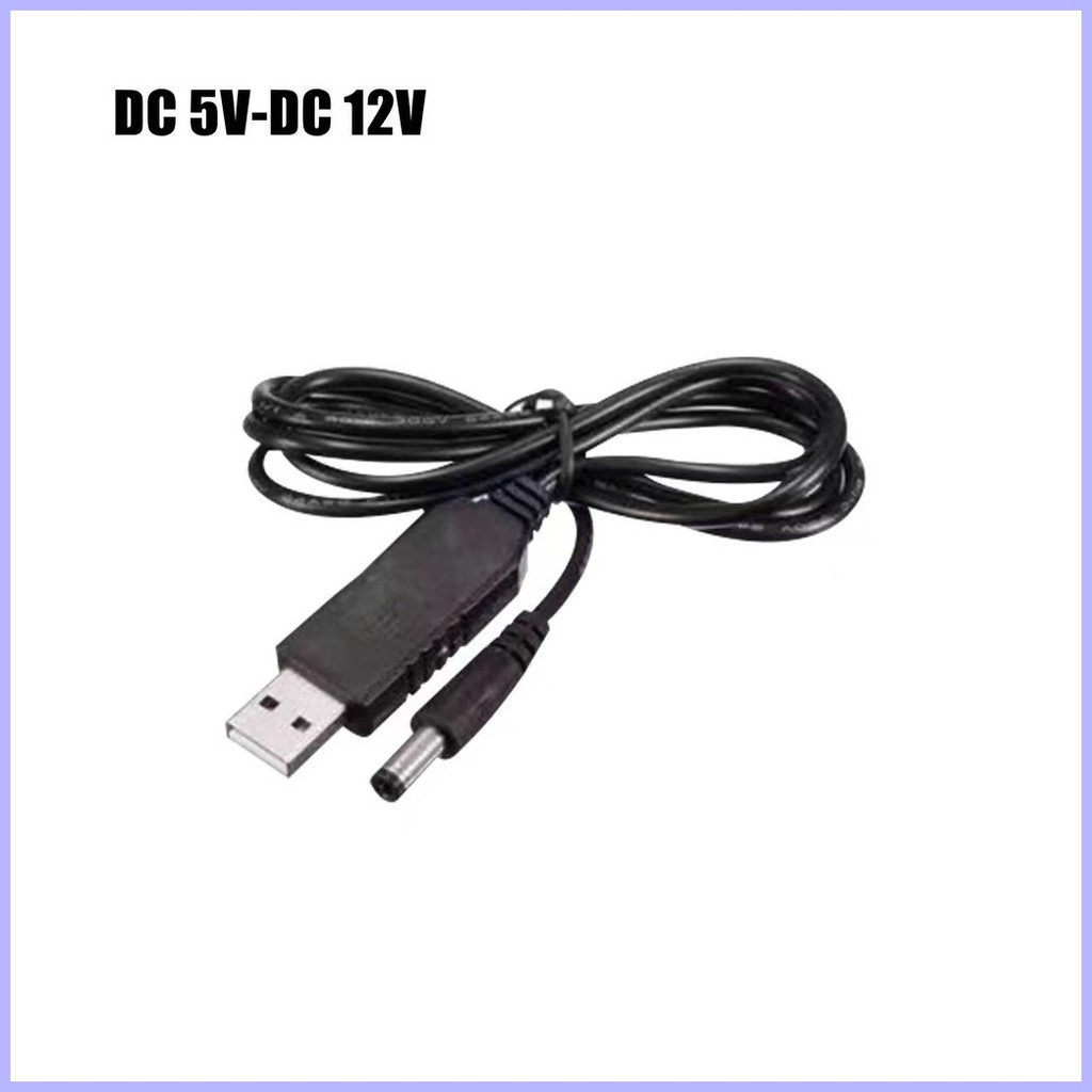 WiFi to Powerbank Cable USB DC 5v to 12v Power Boost Cord step-up for ...