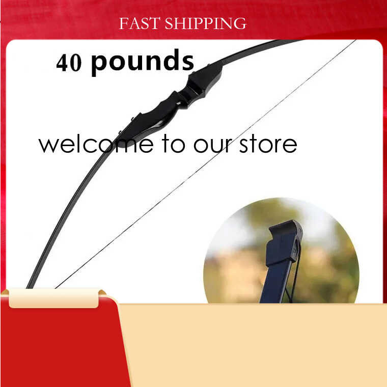 40 1Pcs Lbs Archery Powerful Recurve Para Kanang Kamay Sa Labas ...
