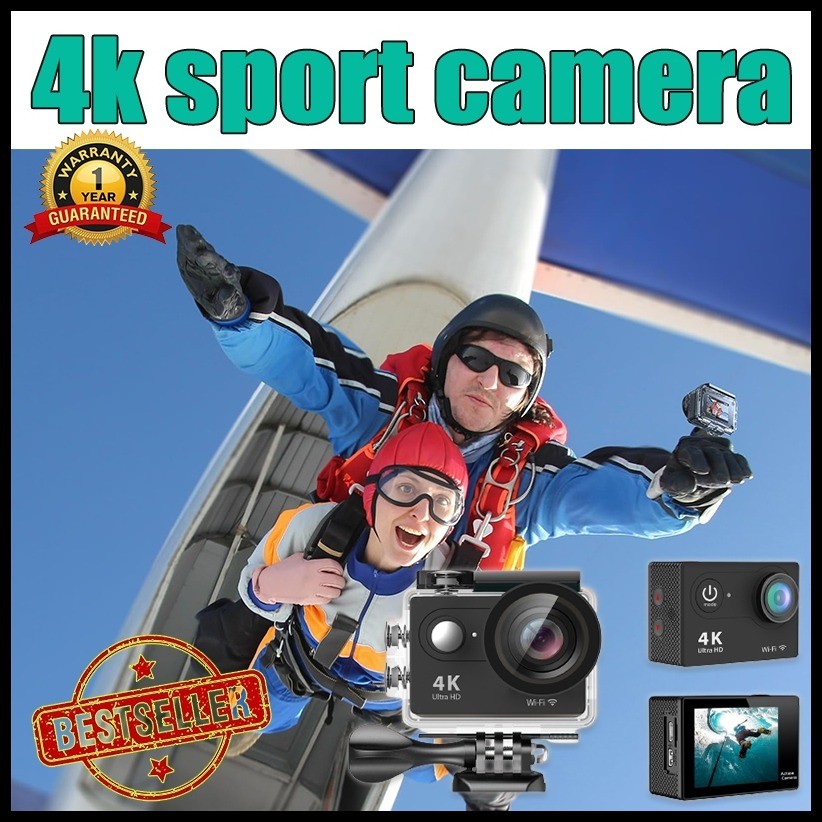 Action 360 camera 4k ultra hd sports camera waterproof 4k hd camera ...