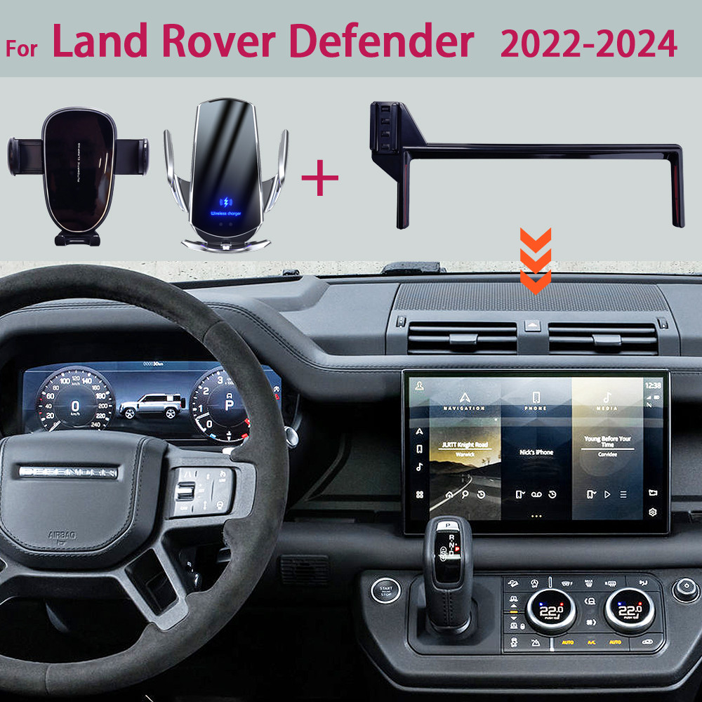Car Holder For Land Rover Defender 2022 2023 2024 Multimedia Screen ...