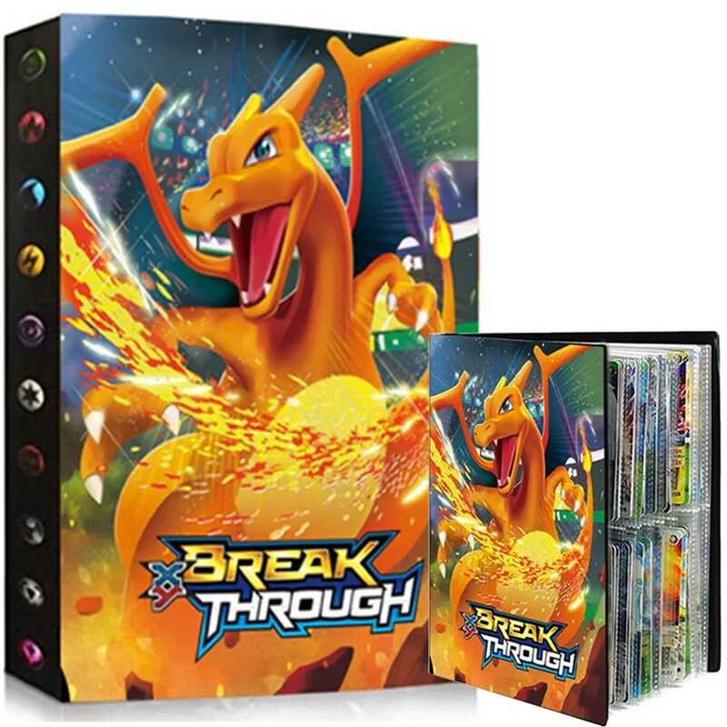 Charizard New Mewtwo Squirtle Binder Collection Holder Anime Protector ...