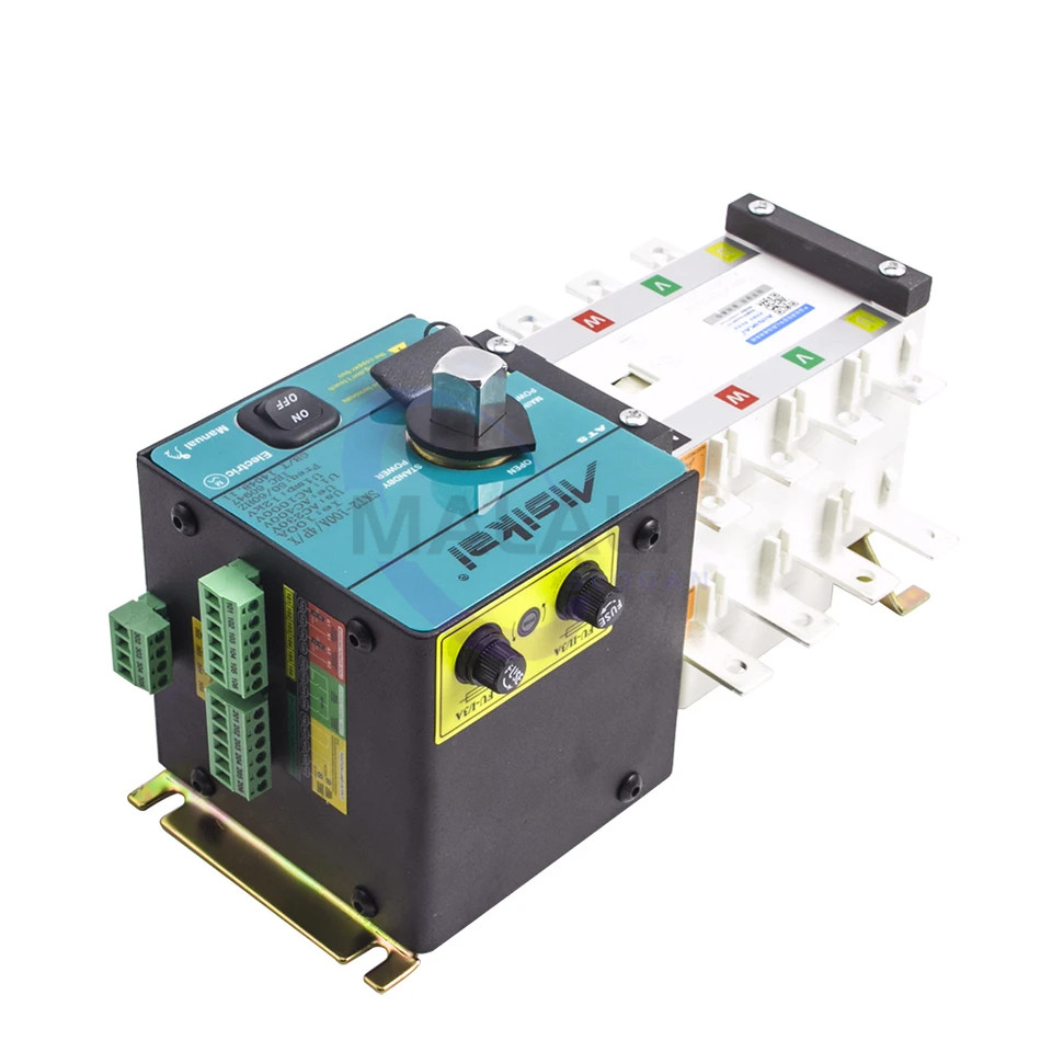 Universal Aisikai 63A 100A 125A 160A 250A 300A 400A 630A 4P ATS Dual ...