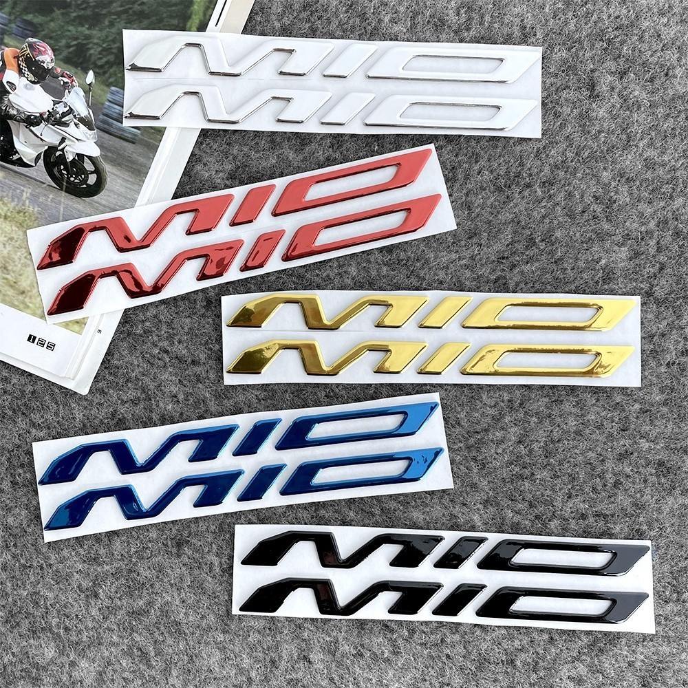 For YAMAHA MIO SPORTY Mio i 125 Mio Soul 2PCS Logo Emblem 3D Resin Gel ...
