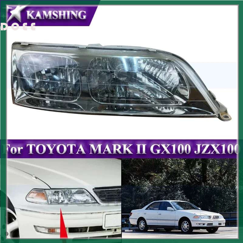 ˇ≮ Kamshing Front Bumper Headlight For TOYOTA MARK II GX100 JZX100 ...