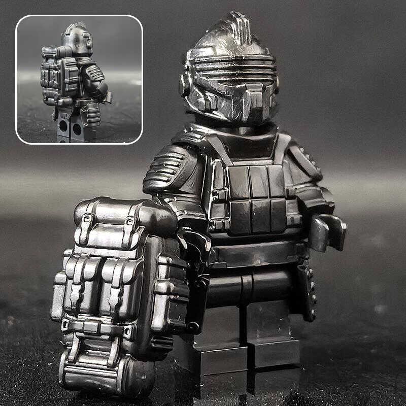 LEGO Peace Elite Level 7 Armored Wooden Man Set Level 7 Subway Escape ...