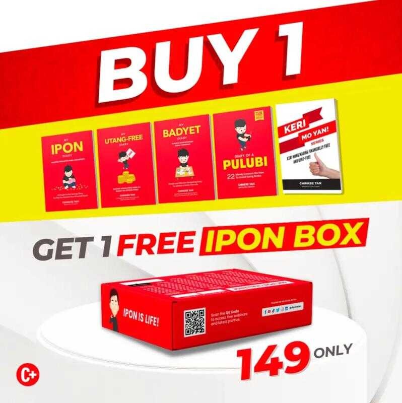 BUY 1 BOOK with FREE IPON BOX by Chinkee Tan Chinkshop | Shopee Philippines