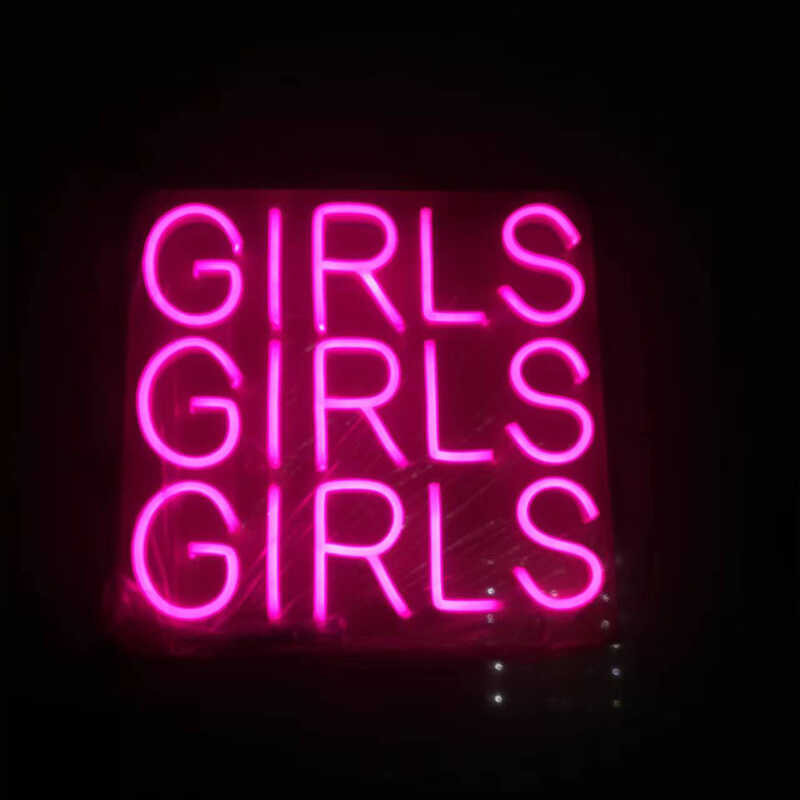 Personalized Mga Neon Sign Words Led Light, Home Decorations, Custom ...