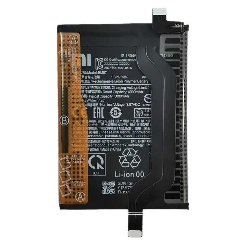 Xiao C Mi Bm57 High Quality Original Battery For Xiaomi Poco X3 GT ...