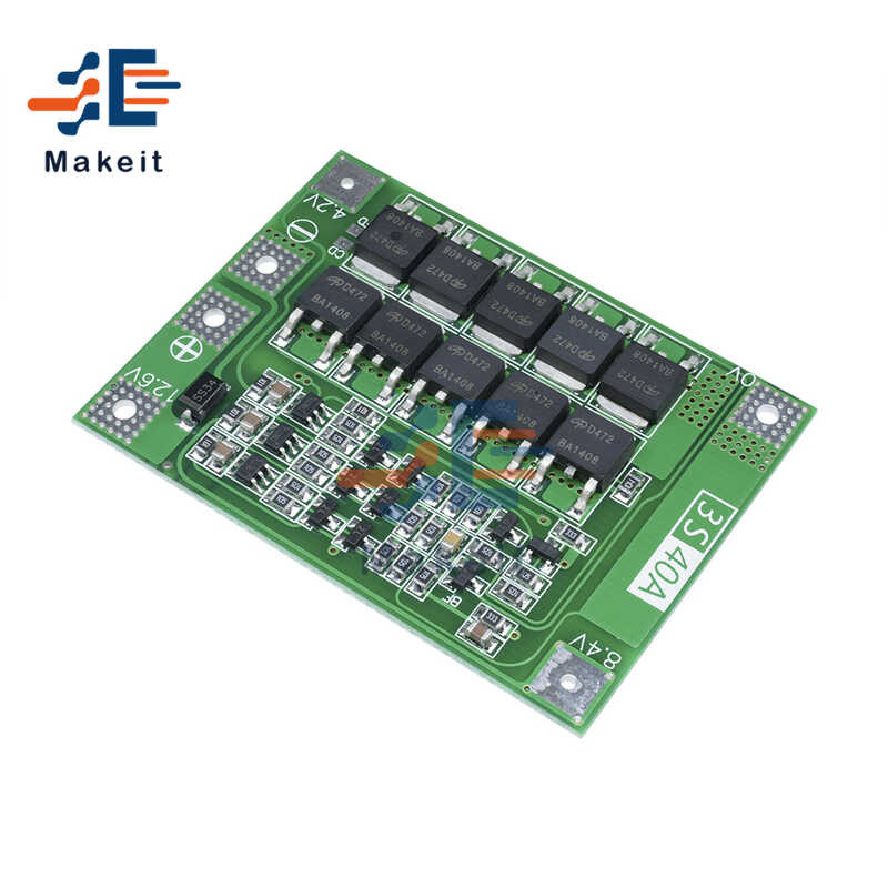 Equalizer BMS Balance 3S/4S 12V/24V Li-ion Lithium Battery 18650 ...