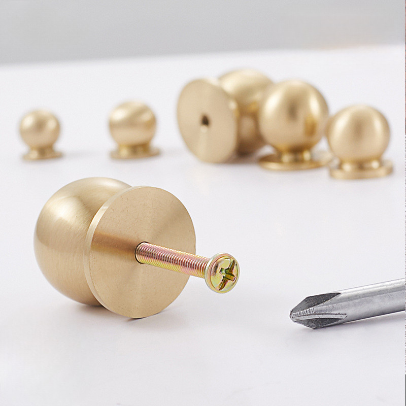 Bead Antique Cabinet Handle Small Drawer Handle New Chinese Solid Brass ...
