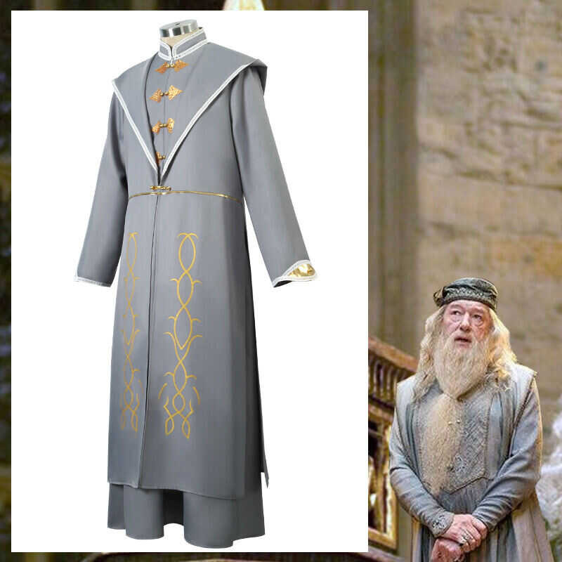 Halloween Potter Cos Dumbledore Ing Clothes Outerwear Gown Cosplay ...