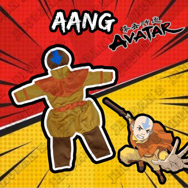 AANG ♚ Avatar:The LAST AIR BENDER Cartoon Inspired Costume - Milestones ...