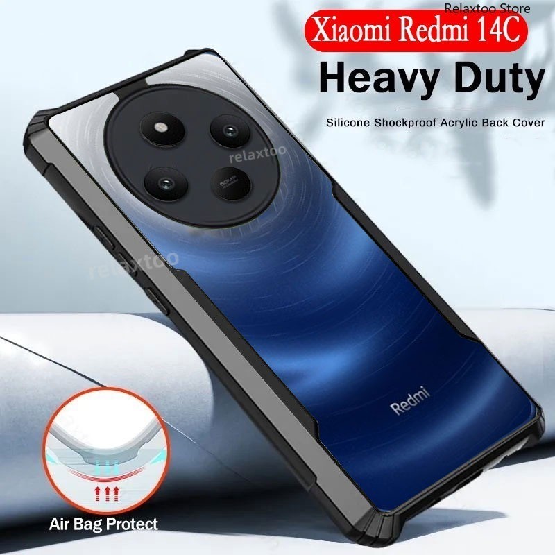 PocoC85 Shockproof Clear Case For Xiaomi POCO C85 C75 C71 C65 C 75 C 85 ...