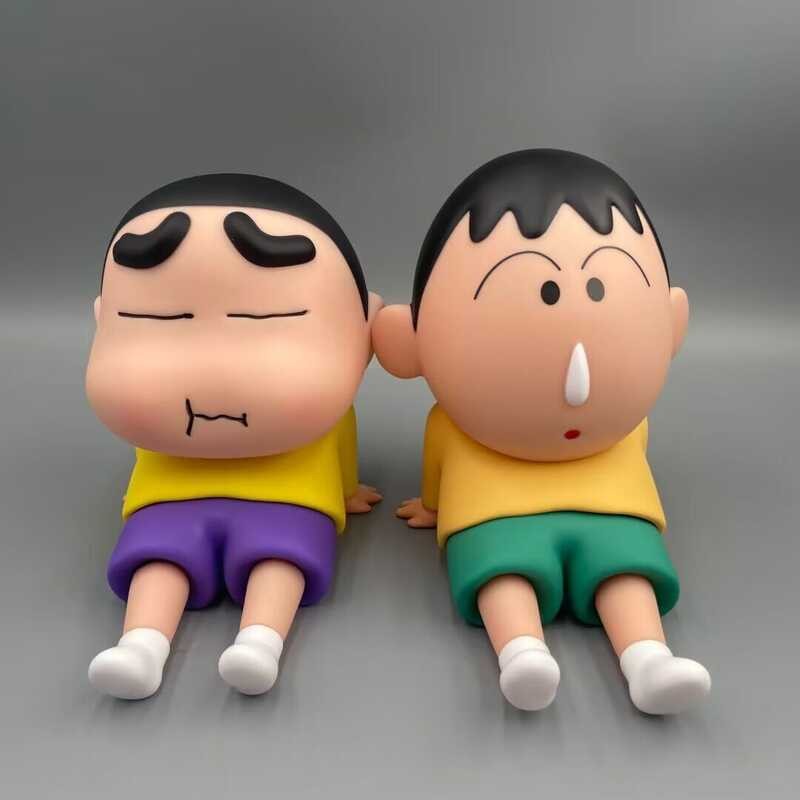 Crayon Shin chan Delicious Shin chan Dumb Lazy Mobile Phone Stand Anime ...