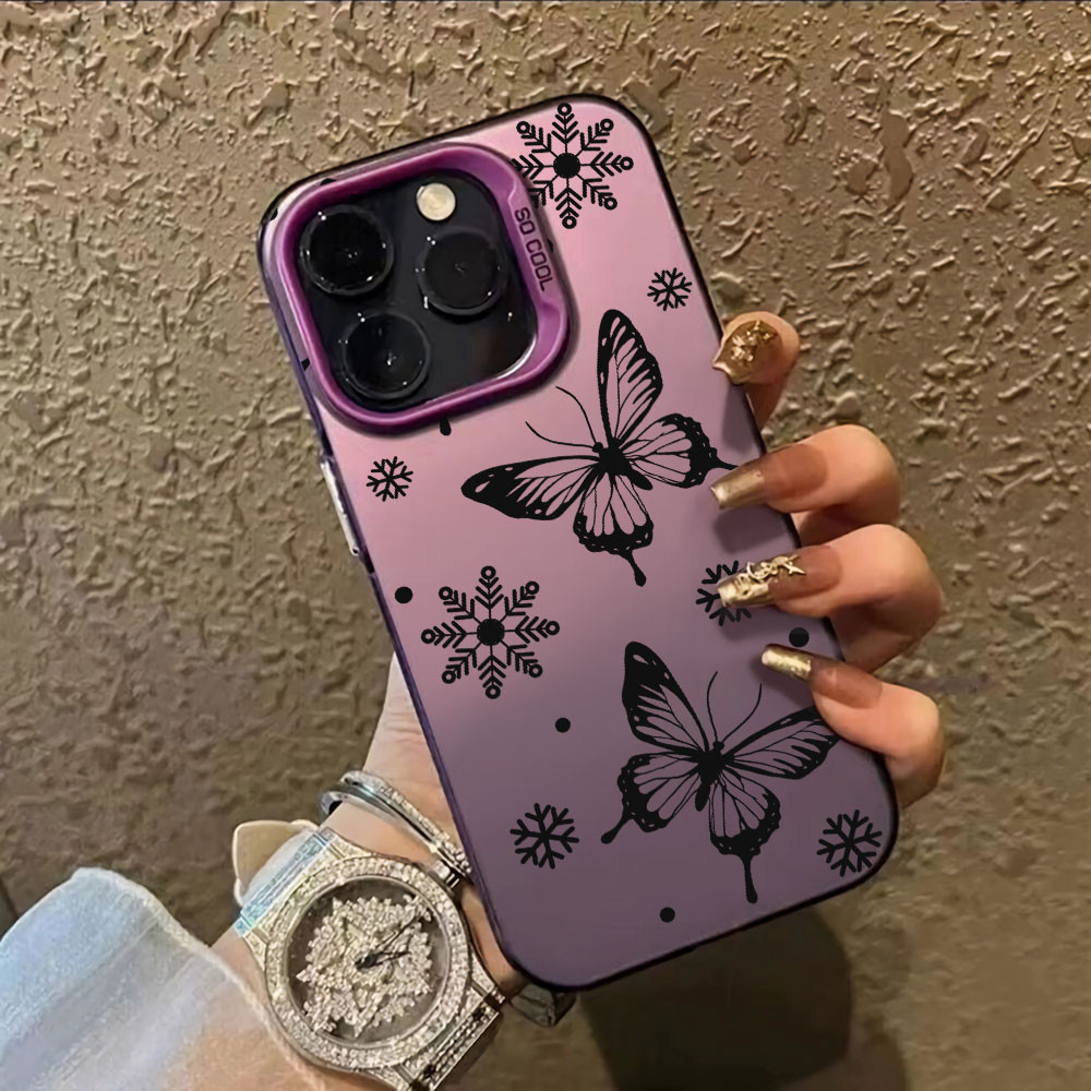 For Honor 200 Smart 200 Lite X7C 200 Pro Case Black Butterfly Luxury ...