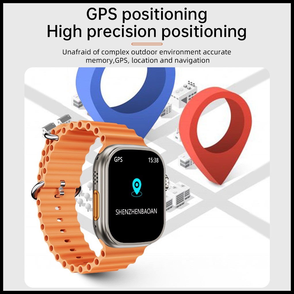 2024 WS-Y9 SmartWatch Waterproof of Sports Watch with Heart Rate ...
