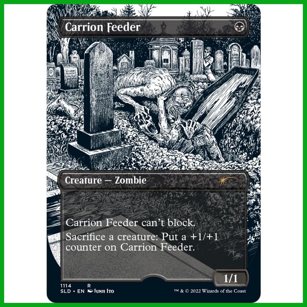 Carrion Feeder sld-1114 MTG High Ratings Proxy Card MTG Proxy | Shopee ...