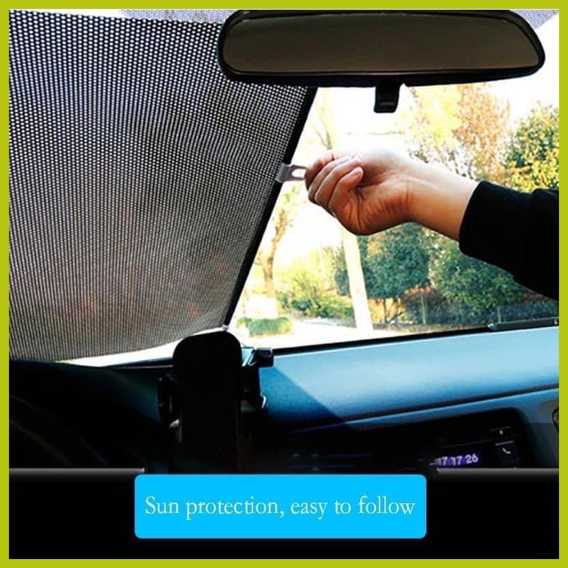 ∫ ∢ FLY Car Retractable Shade Roll-up Car Window Sunshade | Shopee ...