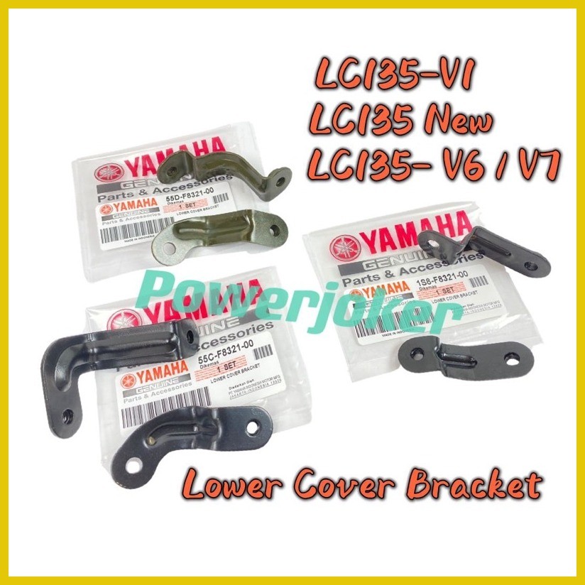 Yamaha LC135 LC 135 New V1 V2 V3 V4 V5 V6 V7 - Lower Cover Bracket/ Leg Shield Bracket Kaki C ...