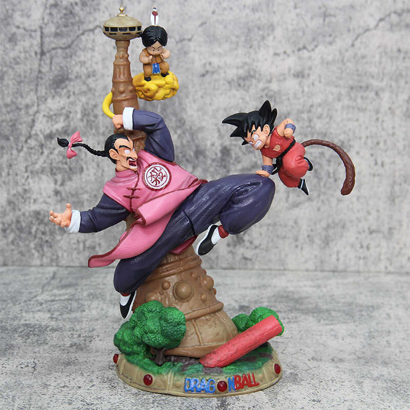 Dragon Ball GK Taobai White vs Goku Figure Moco Incredible Cactus Model ...
