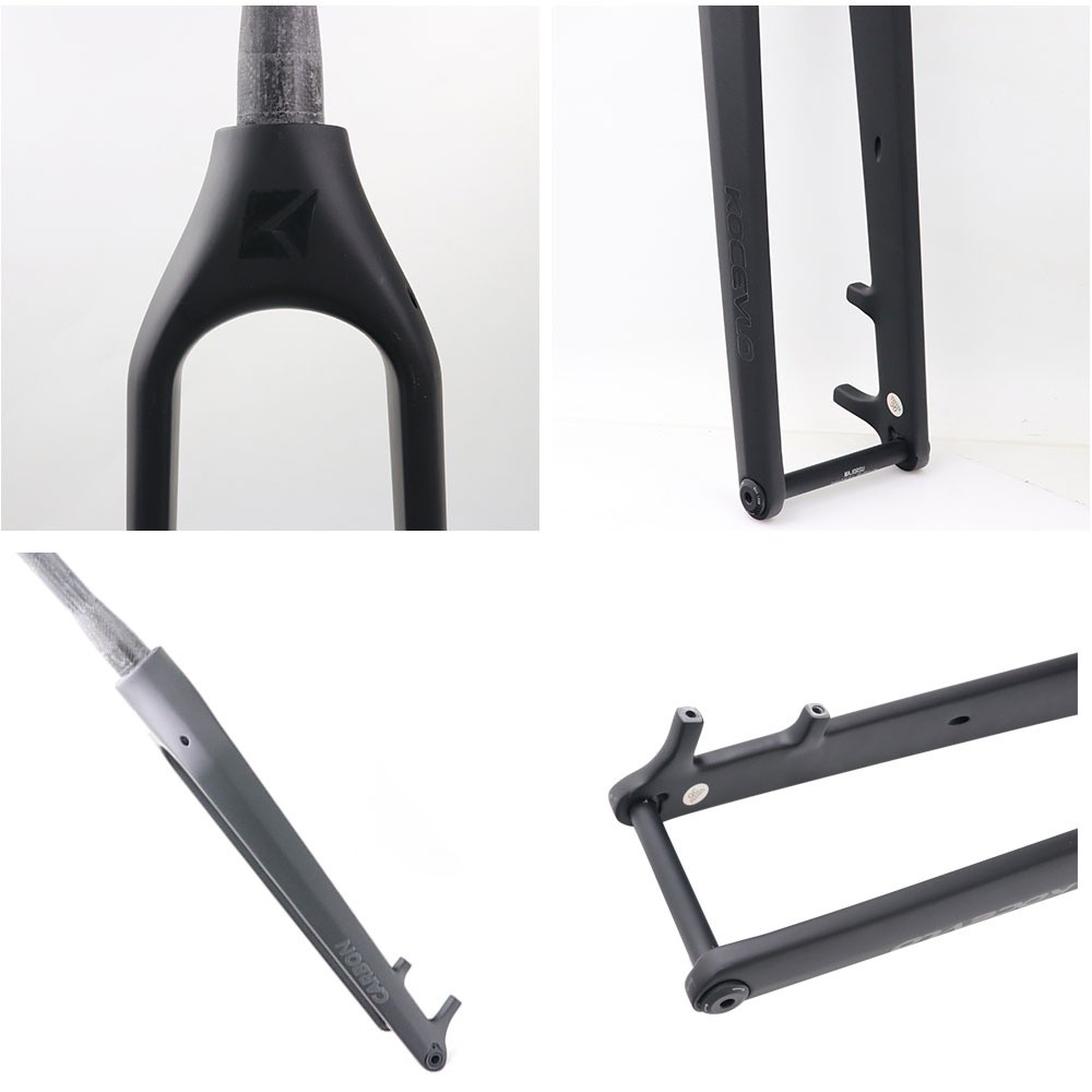KOCEVLO Boost MTB Crabon Fork 29er 110*15mm Bike Rigid Disc Brake Fork ...