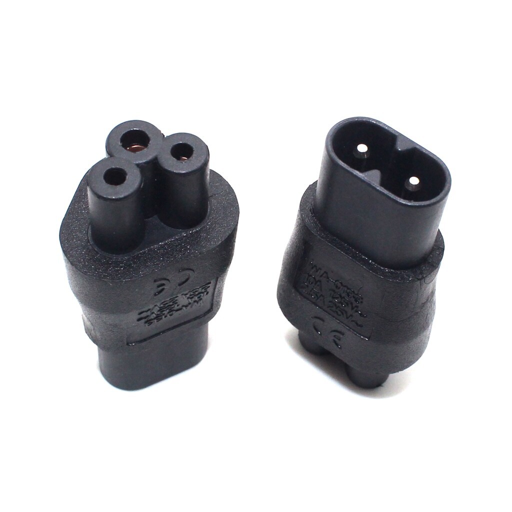 IEC 320 C6 to C7, C8 to C5 Male to Female Connector Chassis Server ...