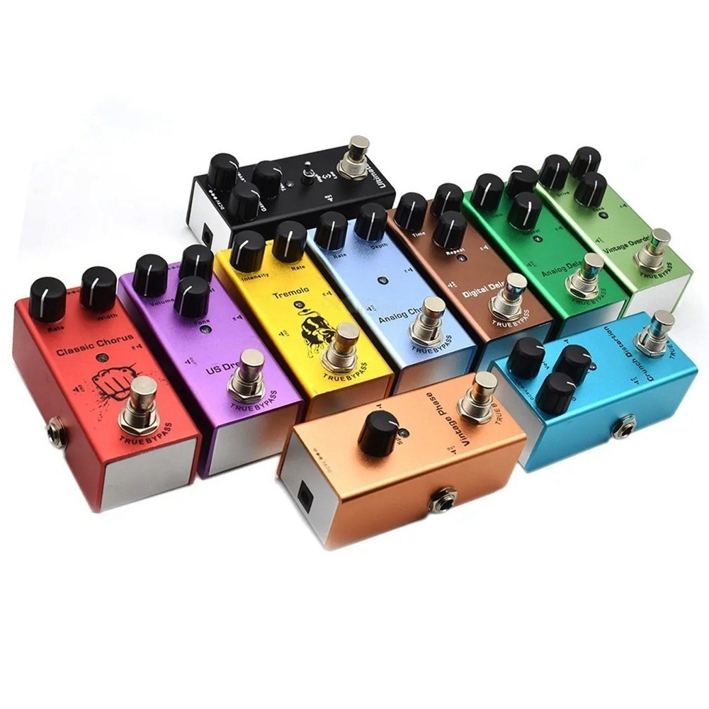 Electric guitar effector Guitar Effect Pedal Vintage Overdrive Ultimate Drive Crunch Distortion ...