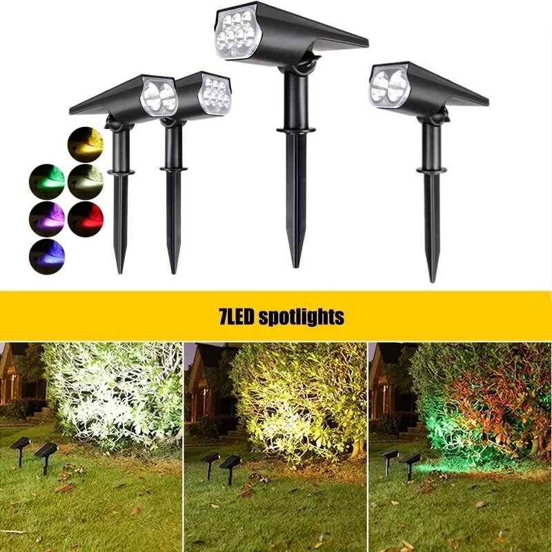 Ip65 Solar Led Spotlight Spotlight Led Human Induction Dual-Purpose ...