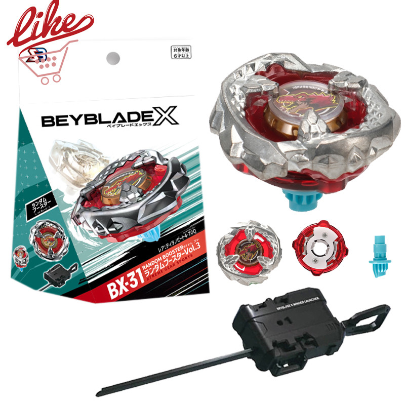 Beyblade X BX-31 Tyranno Beat Beyblade Xtreme with Launcher Led Grip ...