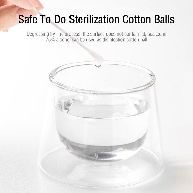 200pcs Baby Safety Cotton Swabs with Tips for Newborn Ear Nose ...