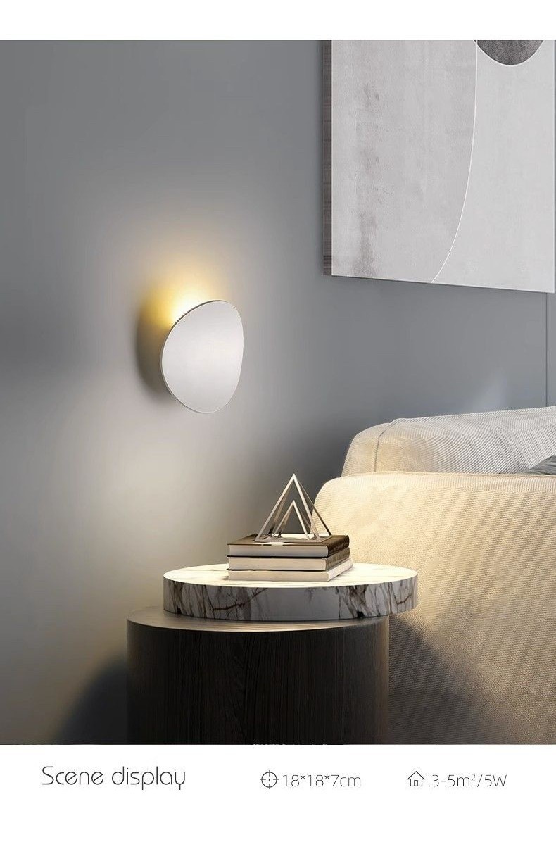 Modern Minimalist Wall Lamps Bedroom Living Room Designer LED Wall Lamp ...