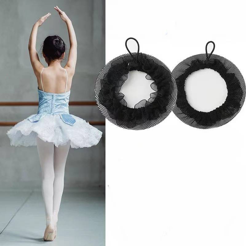 Professional Hairnet Ballet Invisible Net Dance Headwear Hair Bag ...