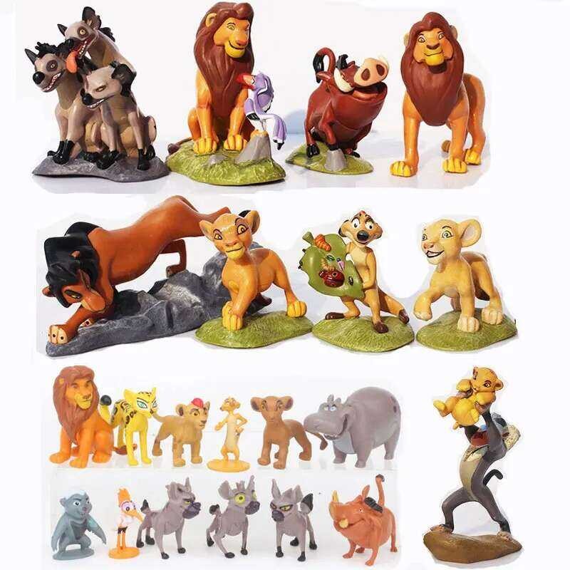 Cartoon 9-12Pcs The Lion Guard PVC Action Figures Bunga Beshte Fuli Ono ...