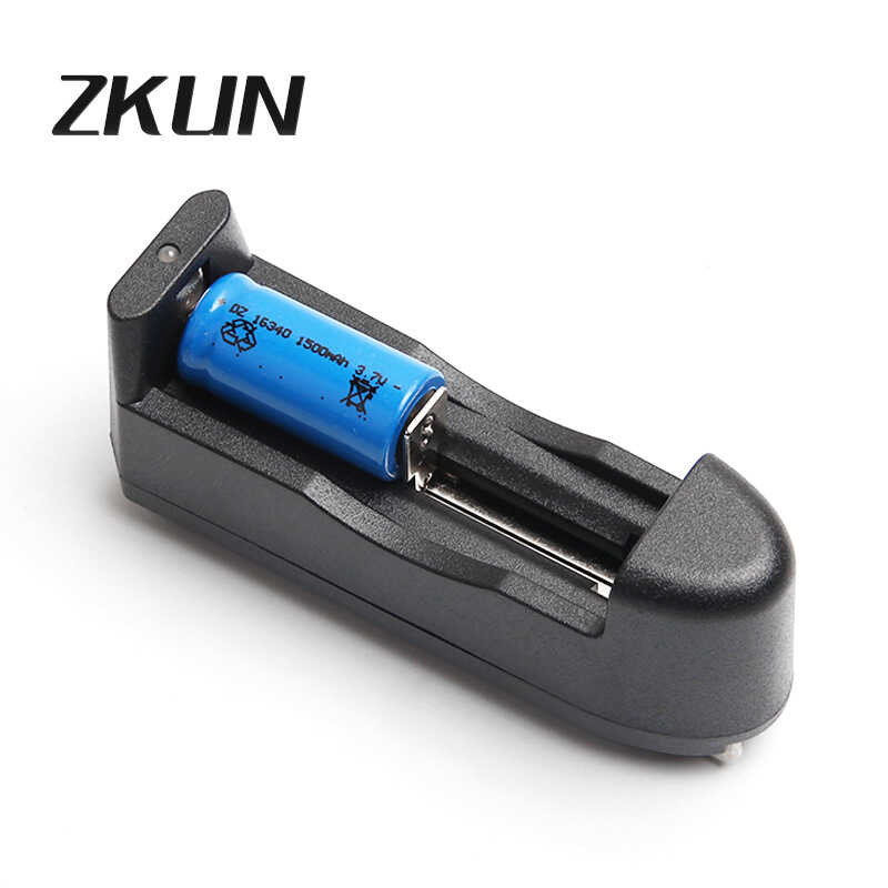 Multi Functional Charger 18650 Charger 16340 Charger Round Plug Flat ...