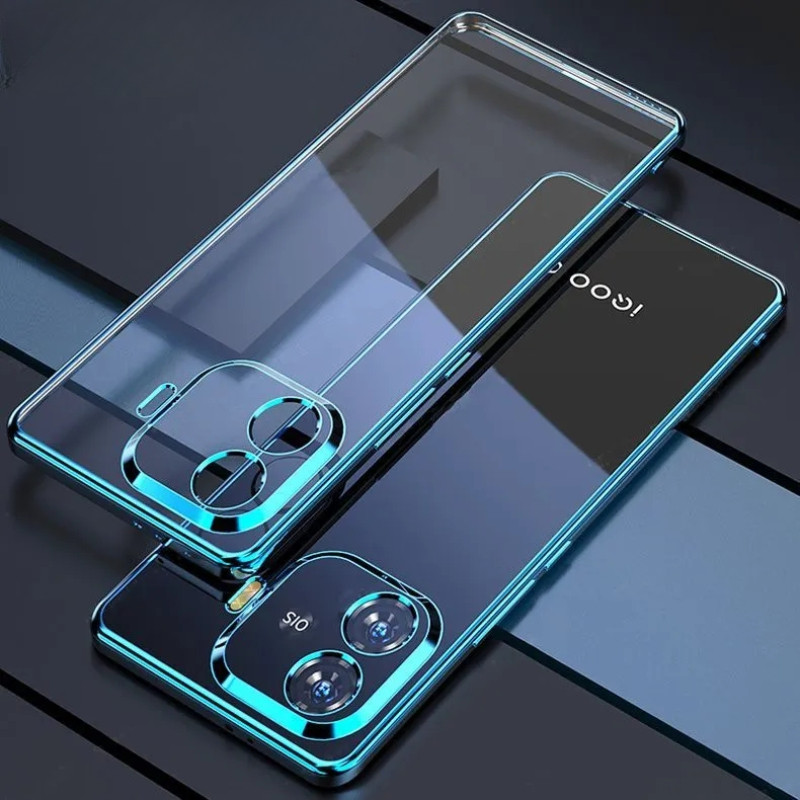 For VIVO iQOO Z9 Turbo Plus Case Luxury TPU Soft Silicone Transparent ...
