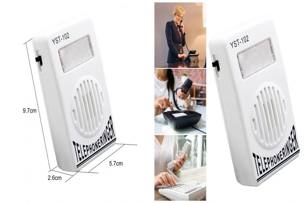 Volume Booster Portable Telephone Ringer Amplifier Adjustable Volume ...