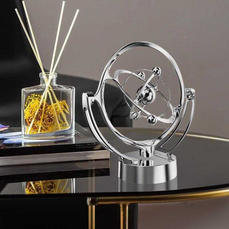 Hine Desk Earth-Themed Perpetual Motion Device Science Physics Gadget ...