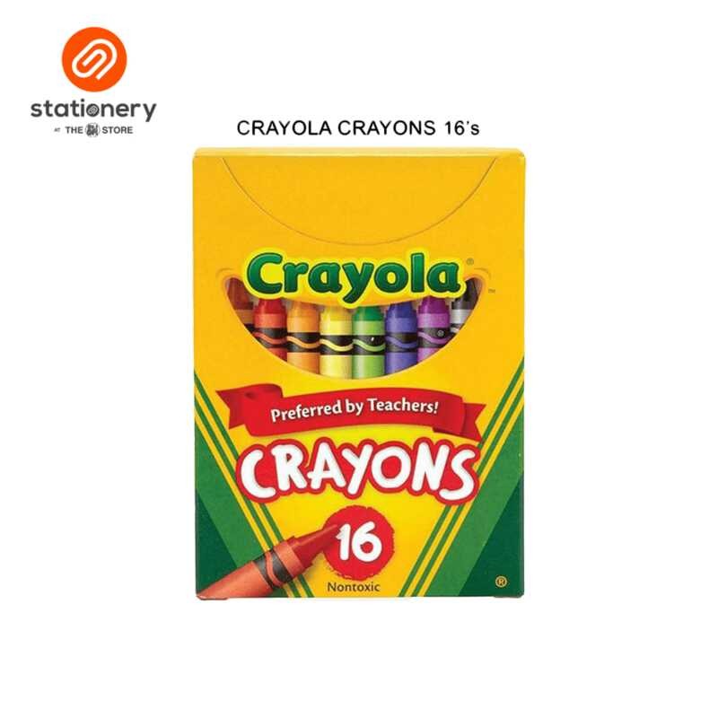 LY Crayola Wax Crayons 8/16/24/48/64 Colors | Shopee Philippines