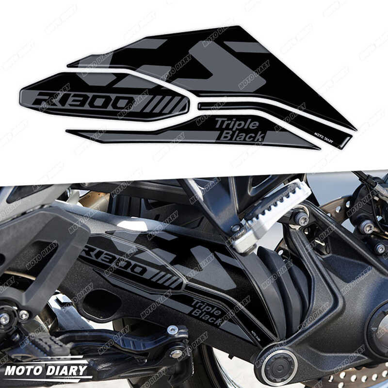 3D Motorcycle 60 3 Swingarm Decals Rotating Shaft Stickers Para Sa ...