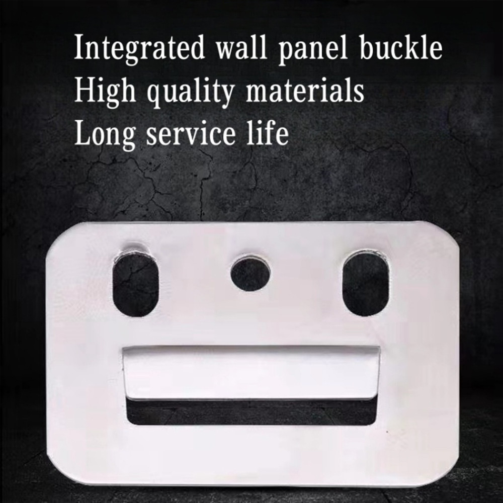 100PCS 40/45/50mm Metal Clip Wall Clip For WPC Wall Ceiling Fluted ...