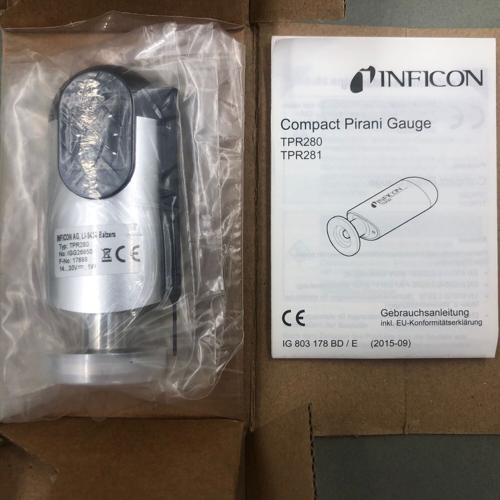 ۞ The original German is the new INFICON/Inficon vacuum gauge PSG500 ...