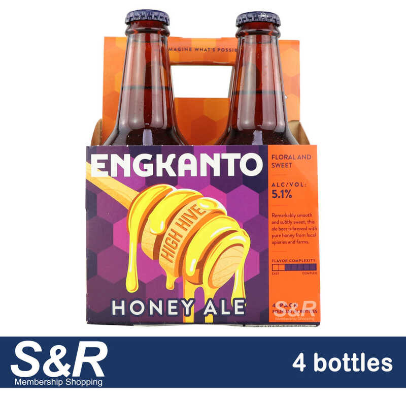 Engkanto High Hive Honey Ale Beer (330Ml X 4Pcs) | Shopee Philippines