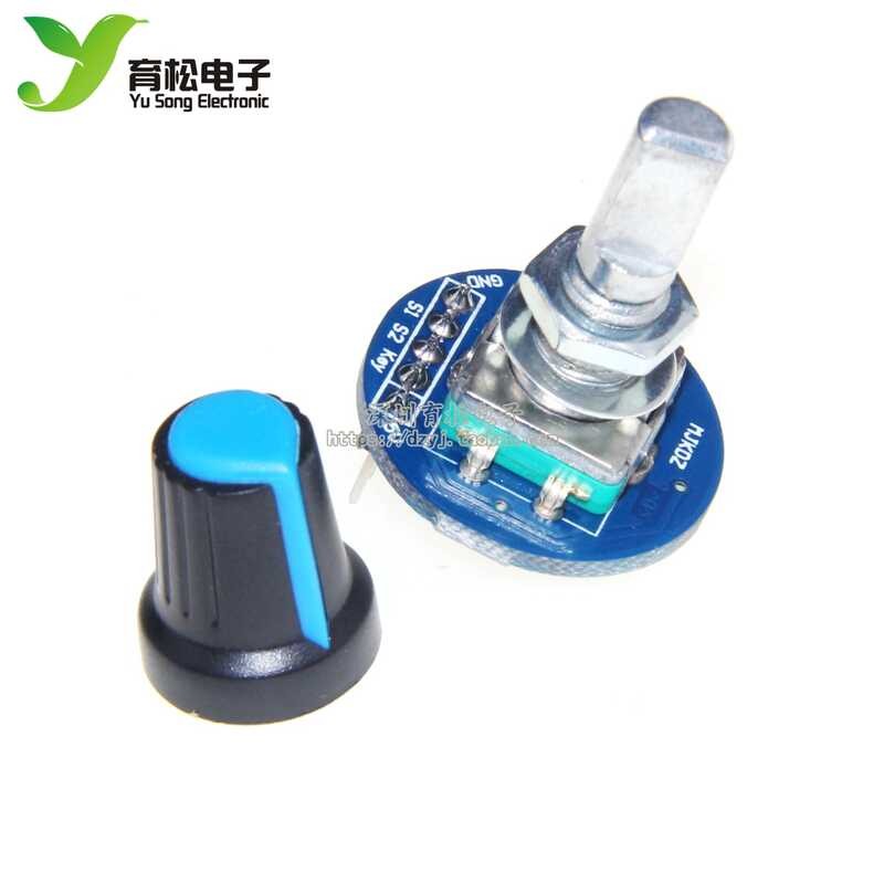 Digital encoder module, potentiometer, rotary potentiometer with knob ...