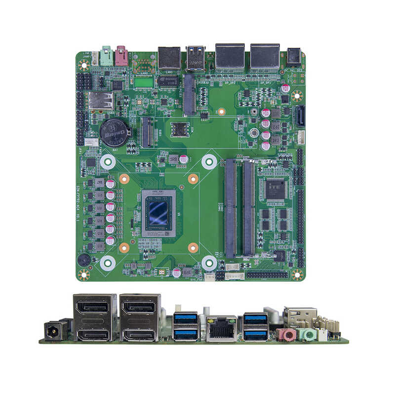 AMD R7 6800H Integrated CPU Core Motherboard 4-Screen Same Different Display High Performance ...