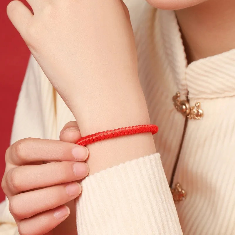 Lucky Phoenix Knot Bracelet Handmade Red String, Braided Nylon Rope ...