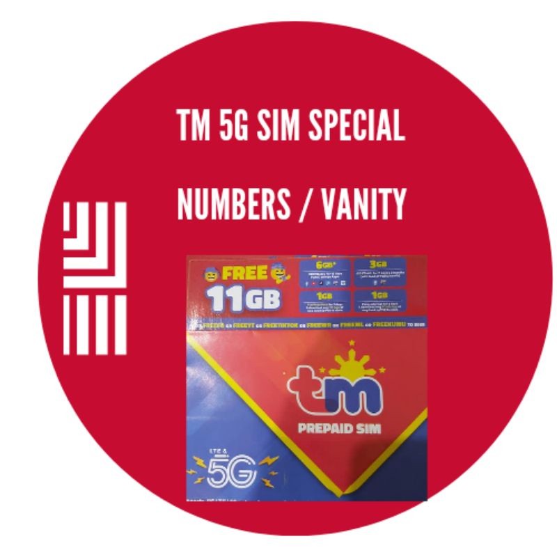 TM sim cards Special numbers VIP vanity sim | Shopee Philippines
