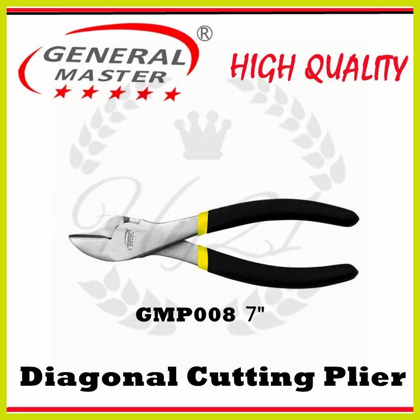 GENERAL MASTER Diagonal Cutting Pliers 7inch GMP008 | Shopee Philippines