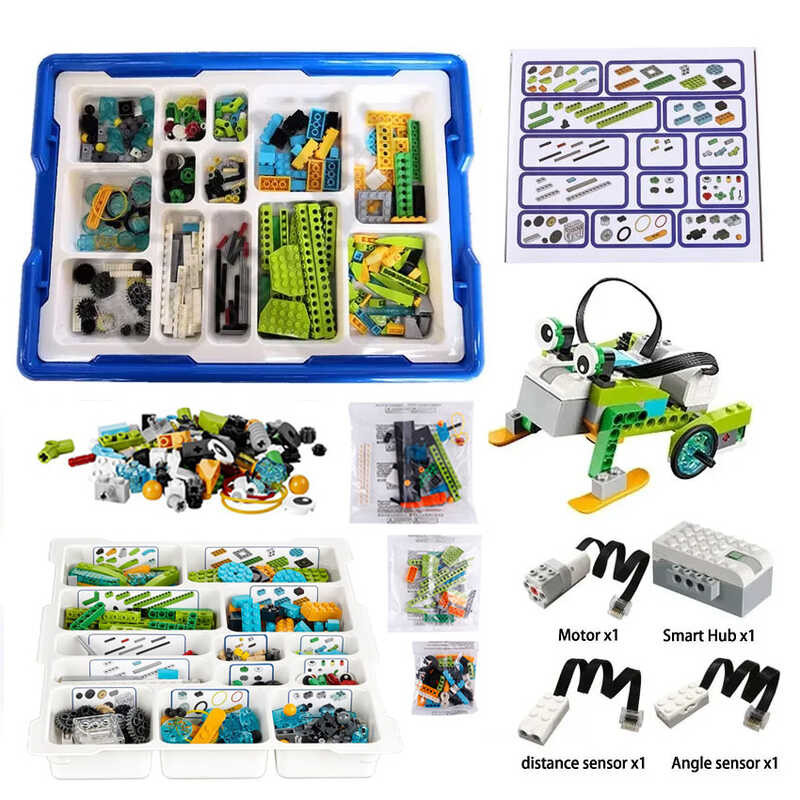 Tt 2024 Ong Technical Wedo 2.0 Core Robotics Construction Set Building ...