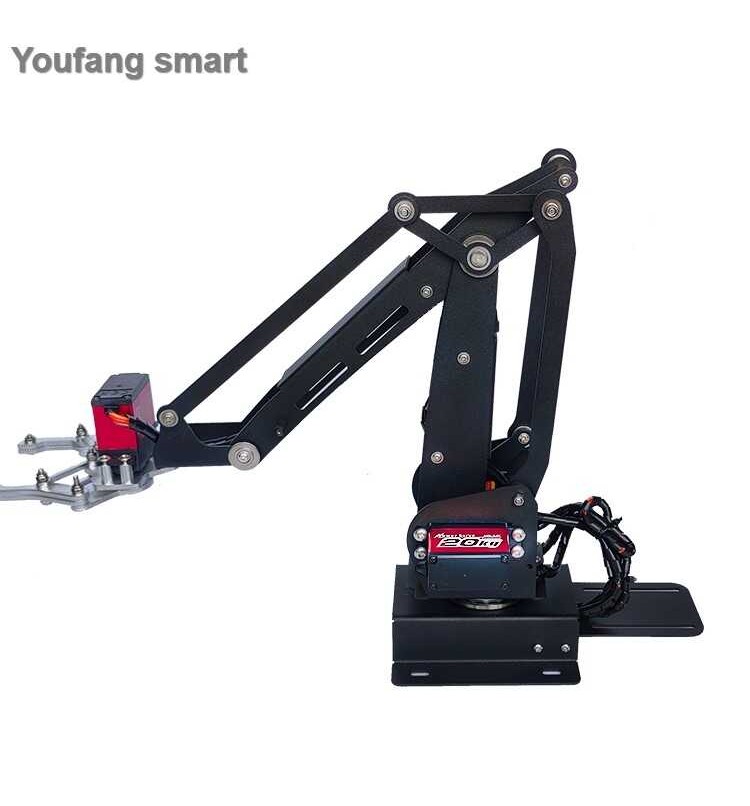 211 Small 4 DOF With Metal Manipulator Claw Rotating Base For Arduino ...