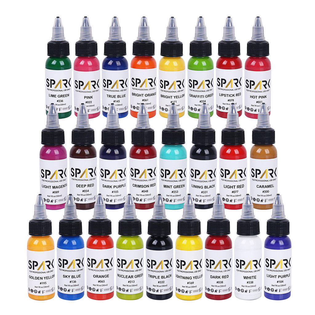 Spark Permanent Tattoo Body Painting Ink 30ml Professional Safety PMU ...